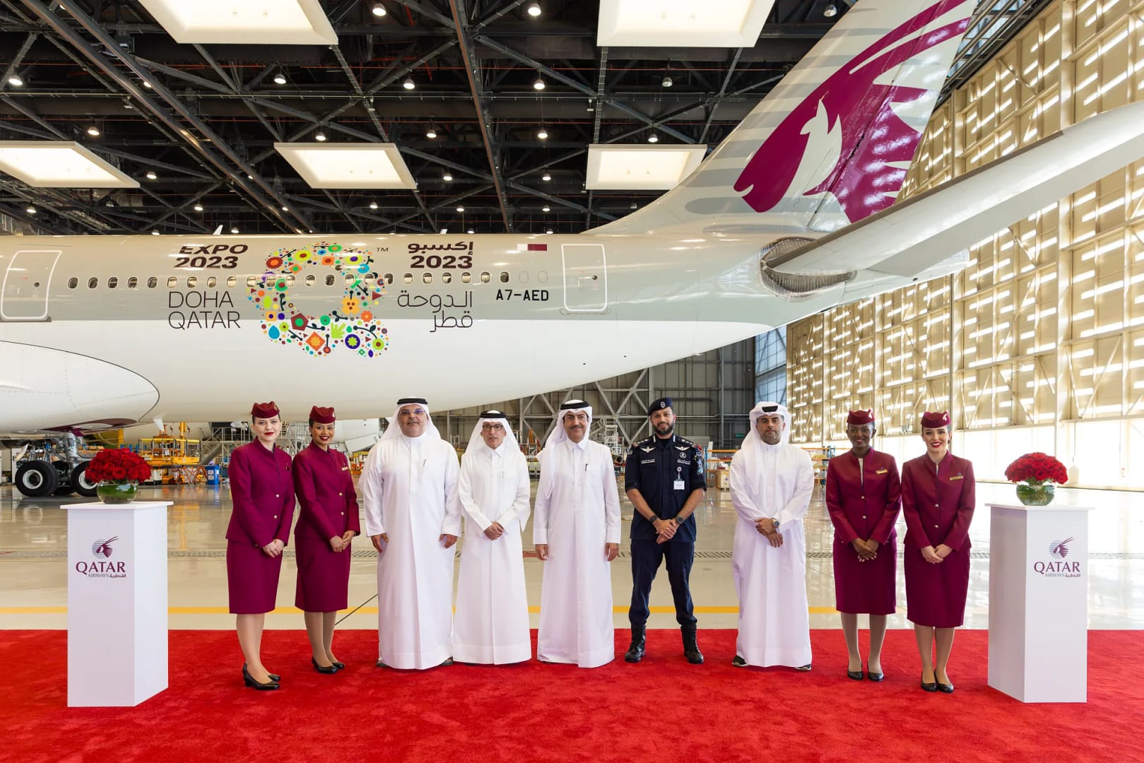 Qatar Airways Reveals Expo 2023 Doha Livery | FlightChic